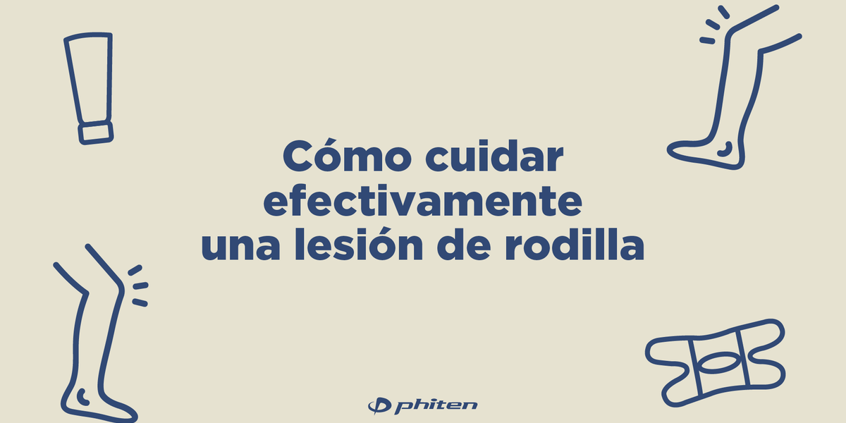 Cómo cuidar efectivamente una lesión de rodilla — Phiten México