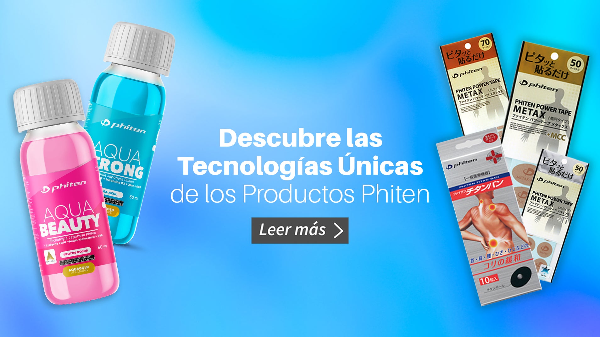Descubre las Tecnologías Únicas de los Productos Phiten — Phiten México